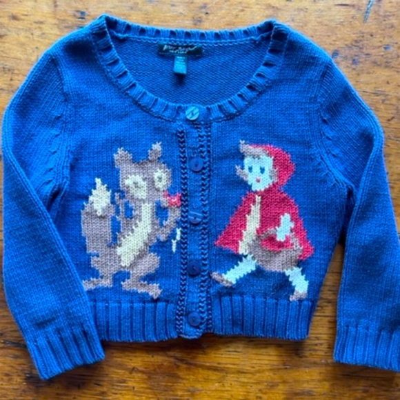 Betsey Johnson | Sweaters | Iso Betsey Johnson Little Red Riding Hood Sweater Vintage Y2k Size S ...